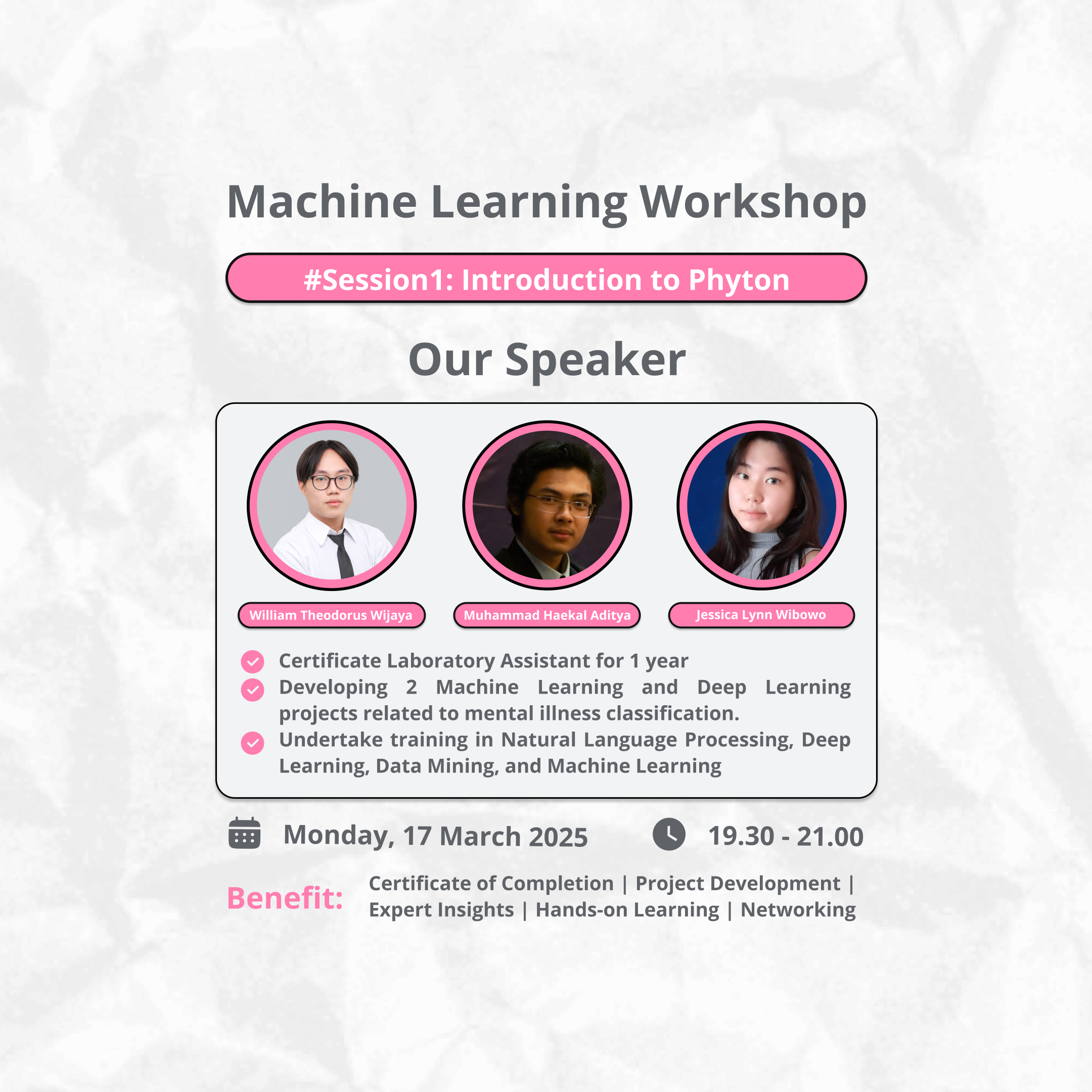 See Machine Learning Bootcamp : Introduction to Python - Session 1 at Google Developer Groups ...